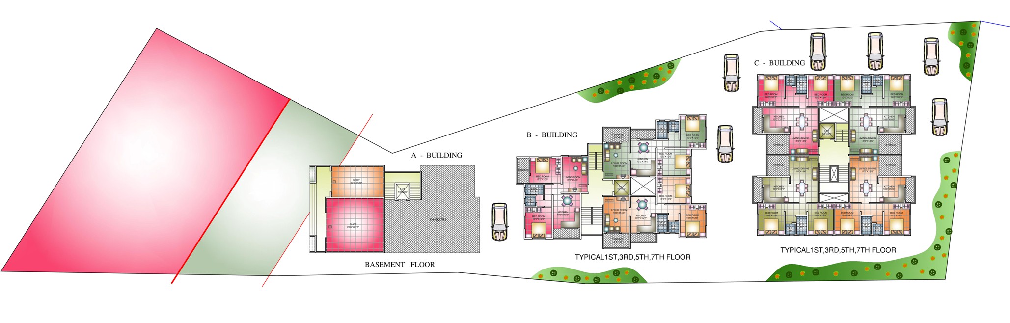 Shrikrushna Pride - C Miraj - Floor Plans, Project 3D Views in Miraj