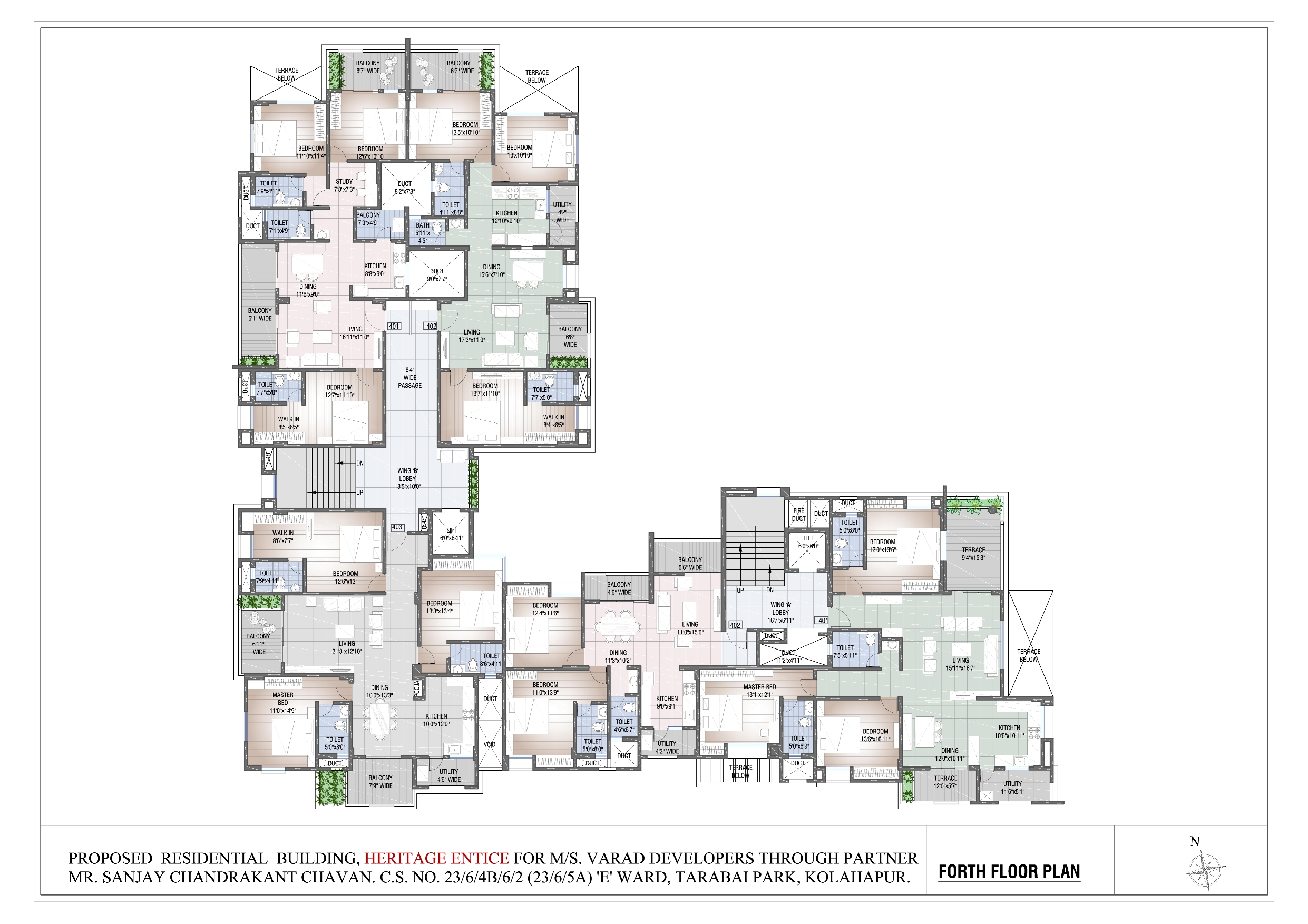 Luxurious Flats in Himmat Bahadur Parisar, Tarabai Park Area | MahaRERA ...